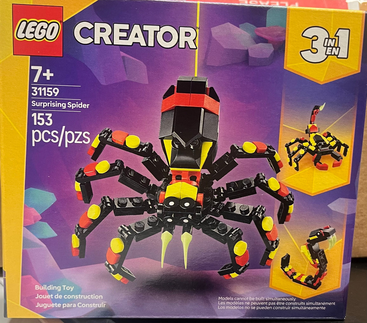 Lego 3 in 1 (Spider, snake, & scorpion) – Scales and Tails of Ohio