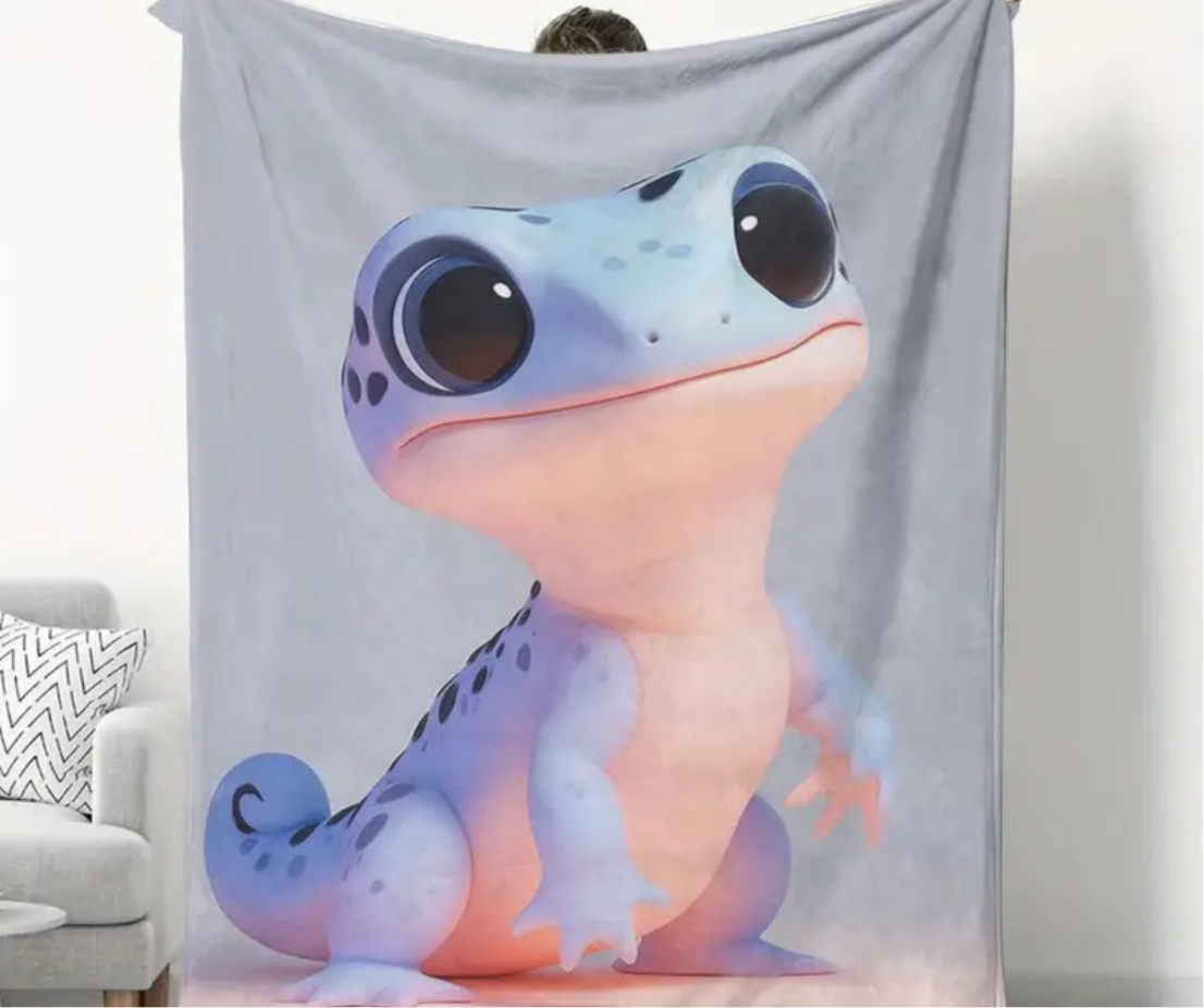 Lizard Blanket – Scales and Tails of Ohio